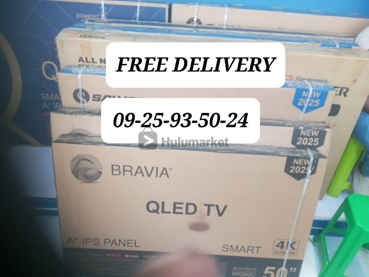 Sony Bravia 50inch Tv Smart 4k Qled New 20 25 Model